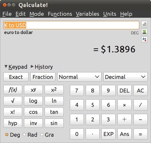 Qalculate! - Guía Ubuntu