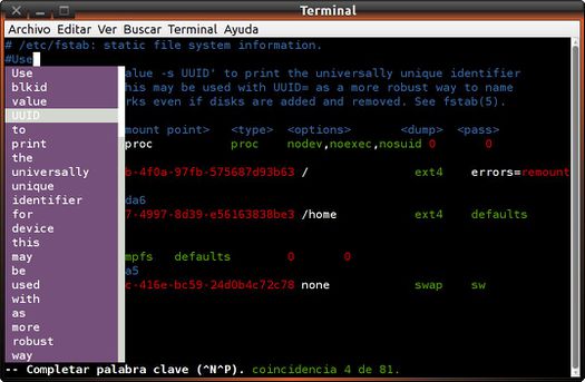 VIM - Guía Ubuntu